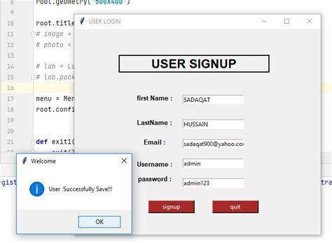sqlite3 python user signup program with source code gss technology hot sex picture