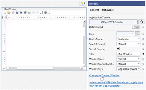 How To Create Separate Command UI For The Rich Text Editor WPF