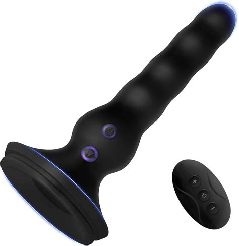 Fidech Super Large Wriggling Prostate Massager With Remote Control Anal Vibrator With 10