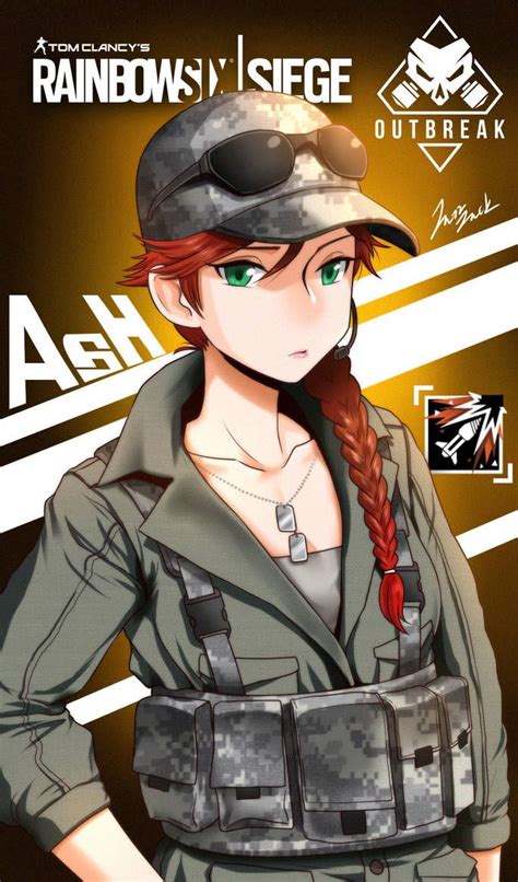 Rainbow Six Siege Elite Skins Ash 2 By Jazzjack Kht Rainbow Six Siege Anime Rainbow Six Siege