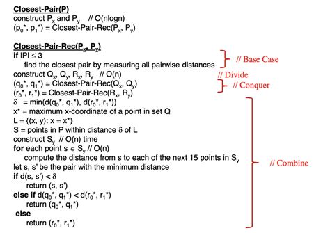 solved closest pair of points problem the closest pair of