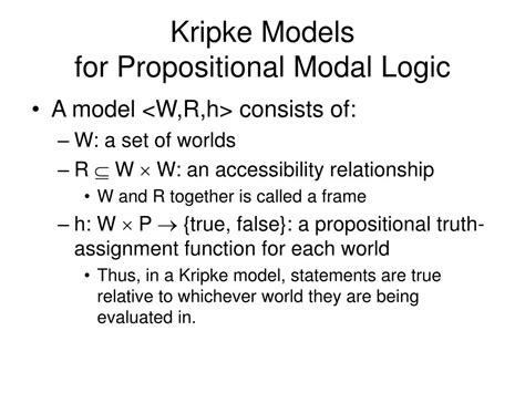 ppt possible world semantics for modal logic powerpoint presentation id 3942993