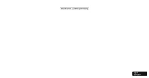 Vue Emit Demo Forked Codesandbox