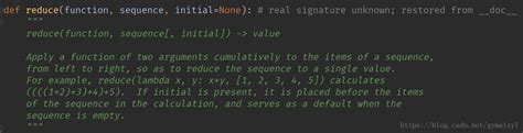 python中的map 函数和reduce 函数的区别和用法介绍 python中map和reduce的区别 csdn博客