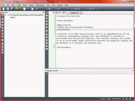 latex typesetting basics youtube