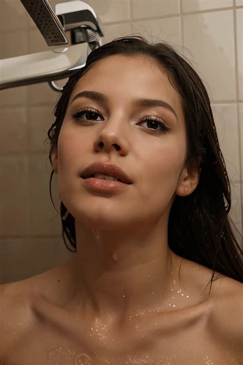 Aubrey Plaza Wet Completely Naked Seaart Ai