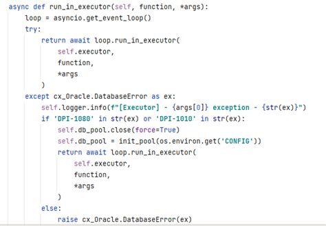 pool problem dpi 1010 · issue 598 · oracle python cx oracle · github