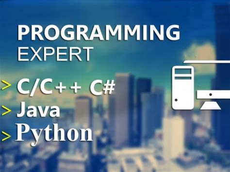 java python cpp c sharp programming assignments projects upwork