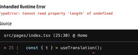 javascript how to setup react i18n with hooks getting typeerror cannot read property length