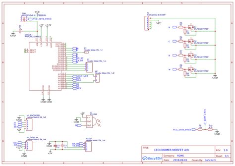 ARDUINO DMX LED CONTROLLER Copy OSHWLab