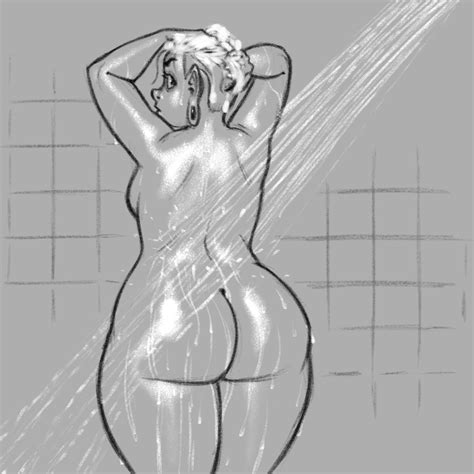 Rule 34 1girls Back View Big Ass Ear Piercing Female Female Focus Female Only Kostos Art