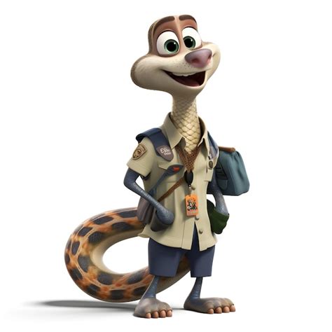 Personagem Do Filme A Terra Dos Perdidos Foto Premium
