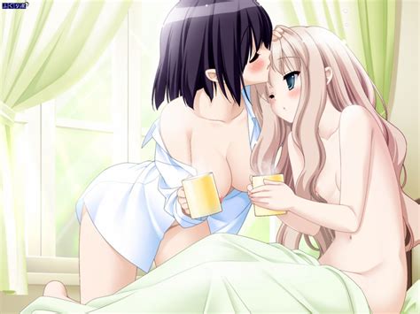 Rule 34 2girls Blush Breasts Kawamura Reo Multiple Girls Nipples Nude Open Clothes Open Shirt