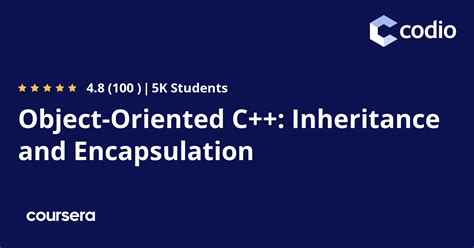 object oriented c inheritance and encapsulation coursya