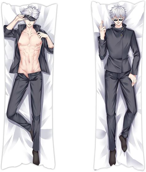 Satoru Gojo Jujutsu Kaisen Anime Dakimakura Hugging Body Peach Skin Pillow Case