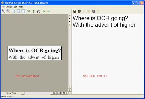 user manual of verypdf screen ocr