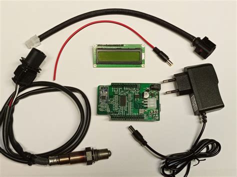 wideband lambda sensor control shield for arduino with integrated bluetooth 4 0 and safely