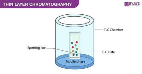 thin layer chromatography diagram