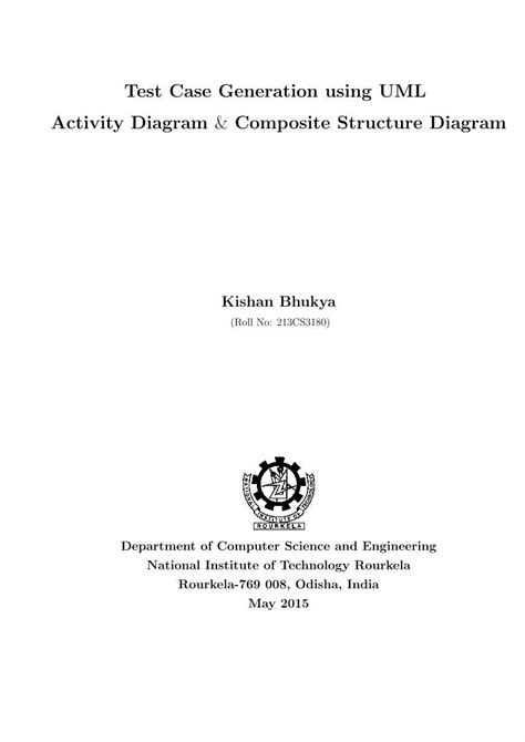 pdf test case generation using uml activity diagram a