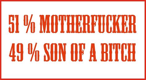 51 Motherfucker 49 Son Of A Bitch Vinyl Sticker Decal Automotive