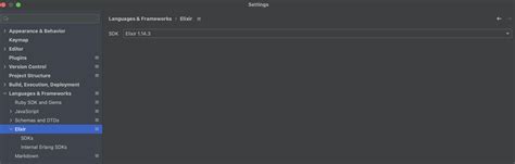 setup webstorm for elixir project sdk is not defined stack overflow