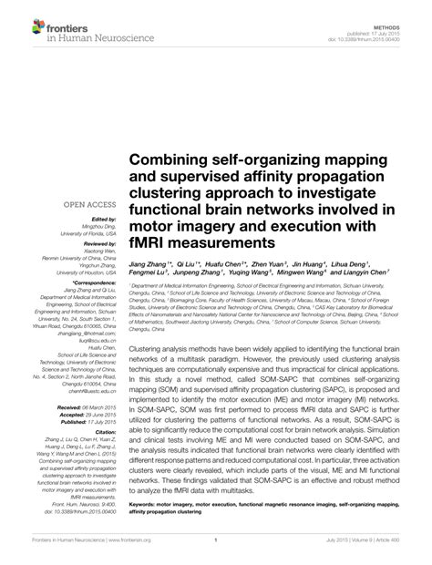 pdf combining self organizing mapping and supervised affinity propagation clustering approach