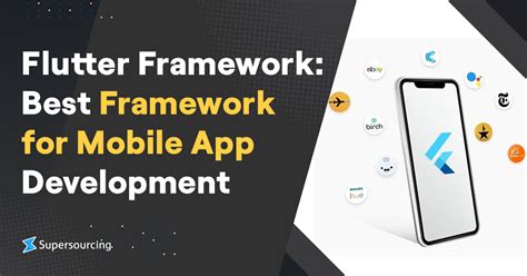 flutter framework best framework for mobile app development supersourcing