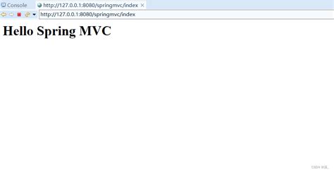 spring mvc第一次练习 视图定位 csdn博客