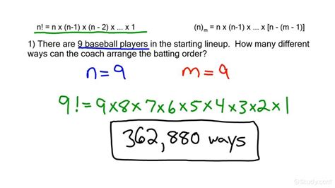 solving word problems involving permutations algebra
