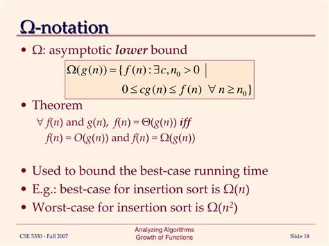 PPT Analyzing Algorithms Growth Of Functions PowerPoint Presentation