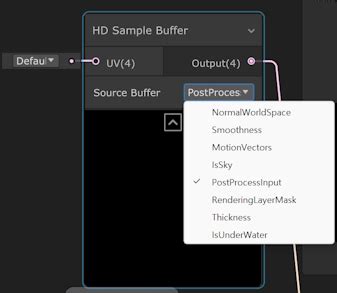 Create And Apply A Custom Post Processing Effect High Definition RP