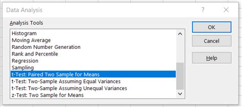 Paired Sample T Test In Excel Geeksforgeeks