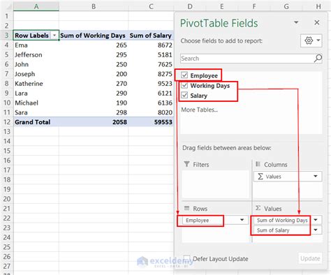 How To Create Calculated Field In Pivot Table Data Model 4 Methods