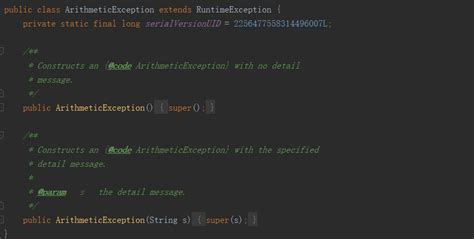 java异常详解 java 异常 csdn博客