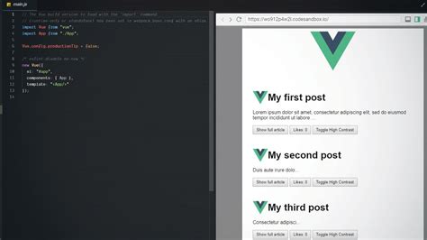 how to create an app with vue js creative bloq