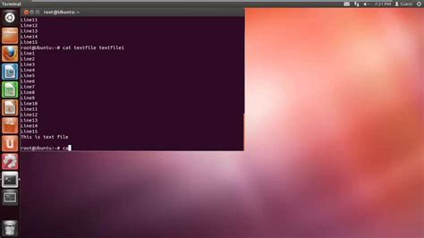 how to use unix cat command youtube