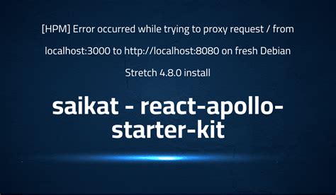 [hpm] error occurred while trying to proxy request from localhost 3000 to localhost