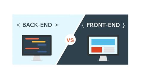 frontend vs backend development what s the difference between