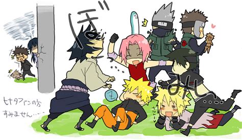 Haruno Sakura Uzumaki Naruto Hyuuga Hinata Uchiha Sasuke Hatake Kakashi And 5 More Naruto