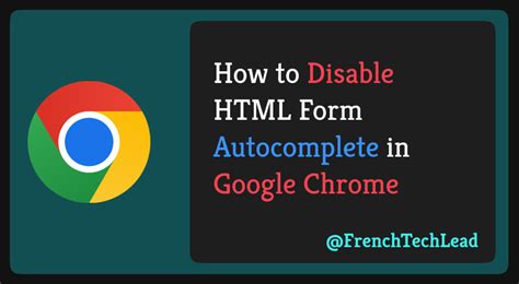 How To Disable Autocomplete Textbox In Html Printable Forms Free Online