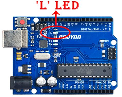 graphical programming kit for learn coding with arduino ide1 blinking the on board led