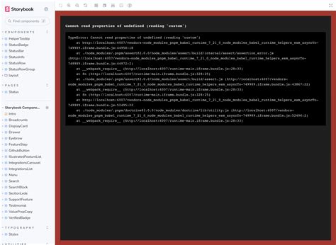 [bug] cannot read properties of undefined reading custom in next js project · issue 21911
