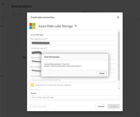 authorizationpermissionmismatch error while settin qlik community 2103578