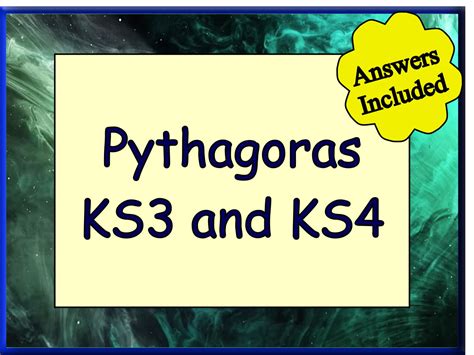 Pythagoras Theorem Teaching Resources