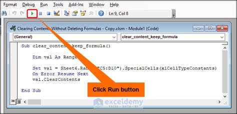 How To Clear Contents In Excel Without Deleting Formulas