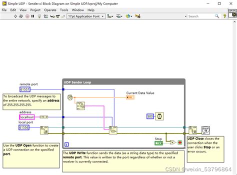 基于labview搭建udp实验 labview udp通信 csdn博客