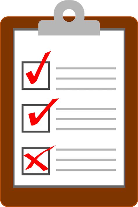 Check List Flat Icon Vector Checklist Clipboard Royalty Free SVG