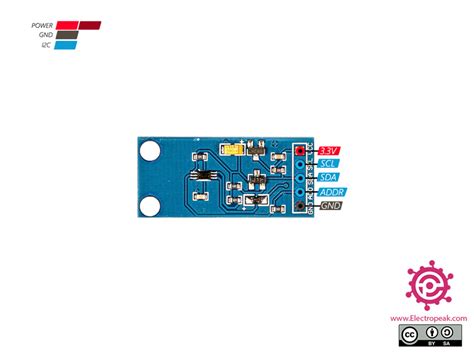 Interfacing BH1750 Light Intensity Sensor With Arduino Electropeak
