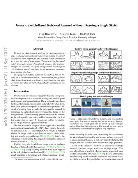 generic sketch based retrieval learned without drawing a single sketch deepai