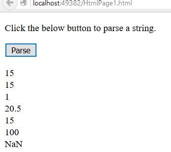 Parse Float In JavaScript Tech Funda